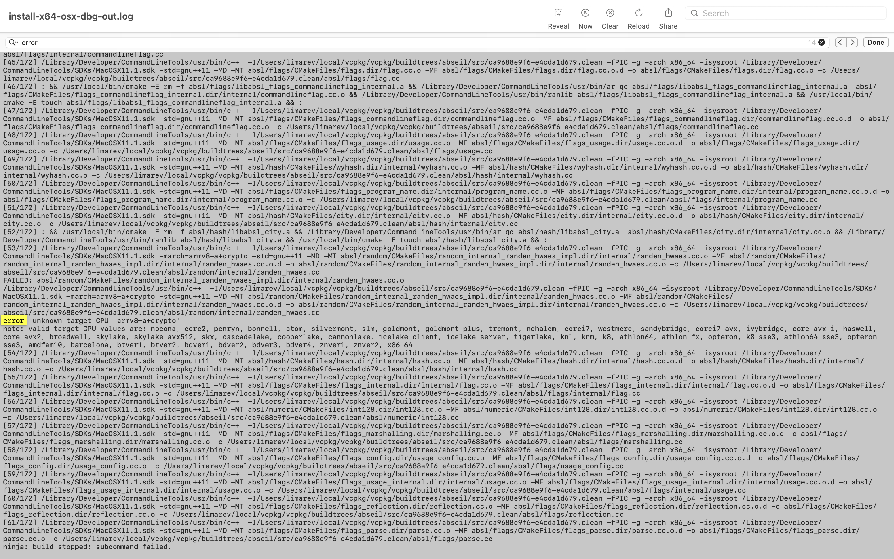 Problem While Installing Grpc Via Vcpkg On Apple M1 · Issue 17468 · Microsoftvcpkg · Github 