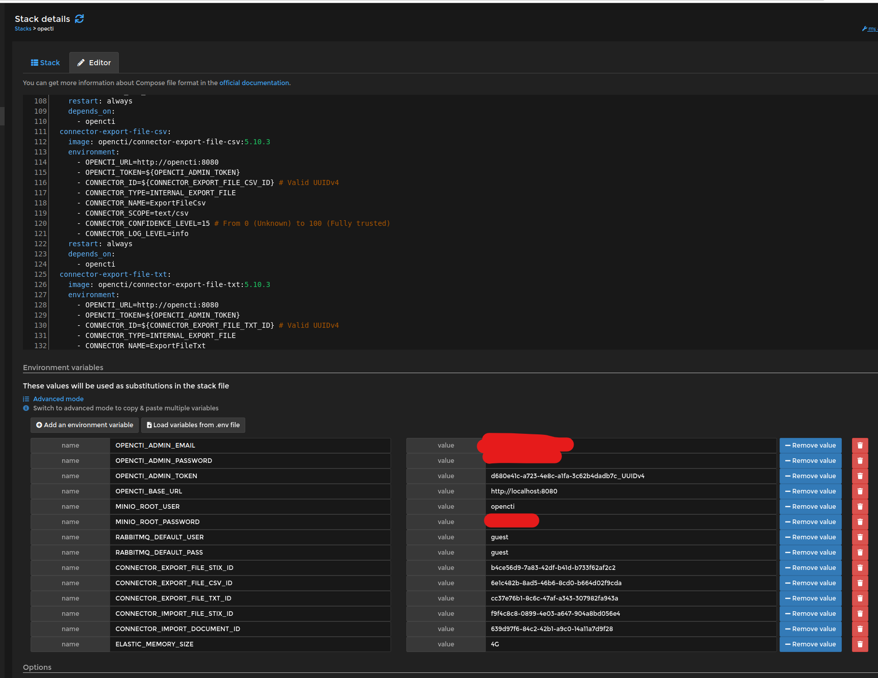 Unable to Deploy OpenCTI Dashboard · Issue #4493 · OpenCTI-Platform/opencti · GitHub