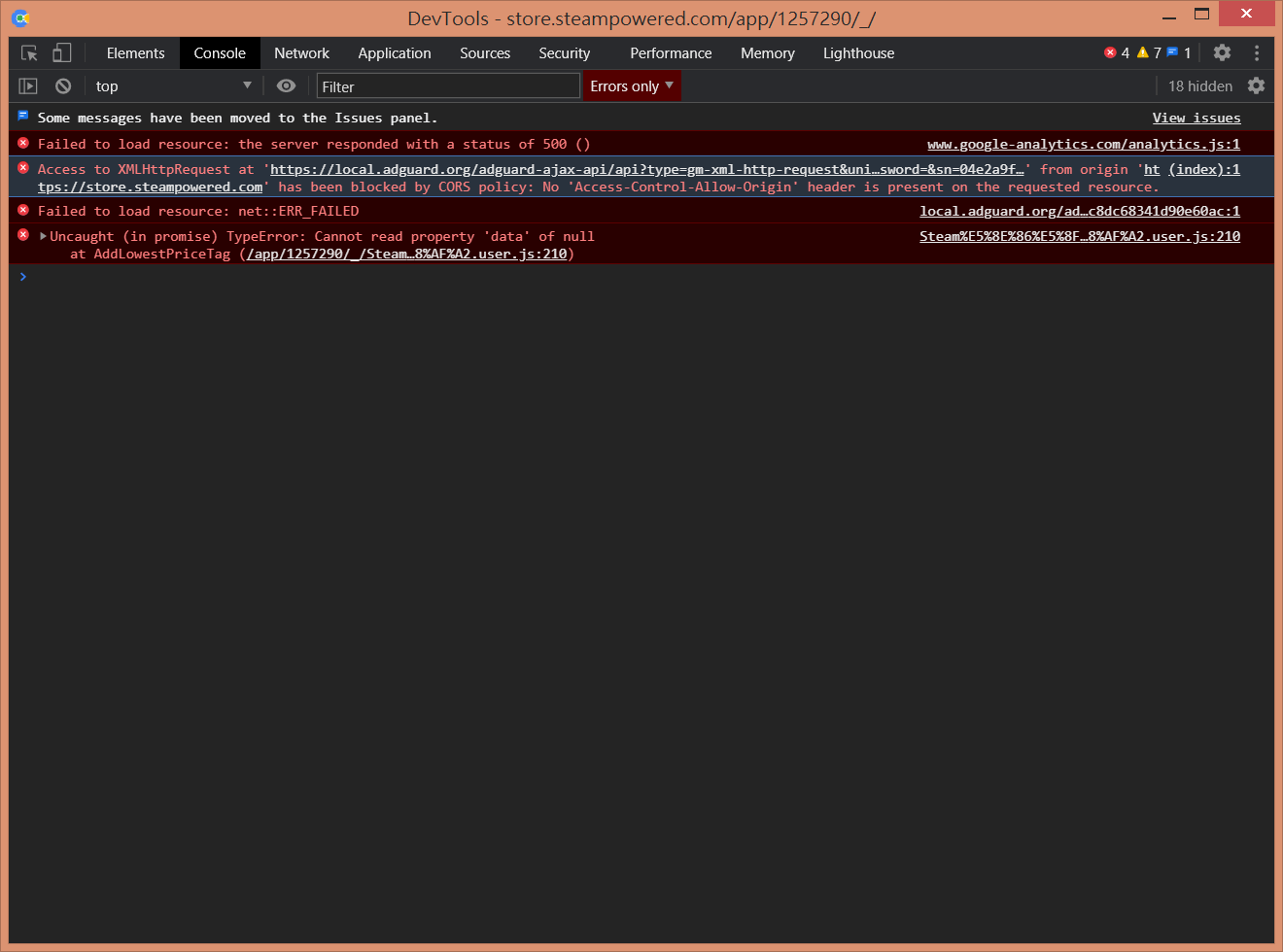 GM_xmlhttpRequest does not work correctly · Issue #1400 · AdguardTeam/CoreLibs · GitHub