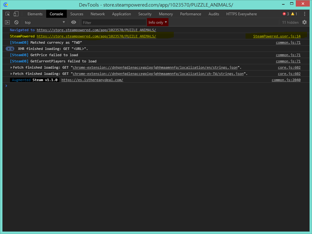 Userscript not work correctly at steampowered · Issue #2813 · AdguardTeam/AdguardForWindows · GitHub
