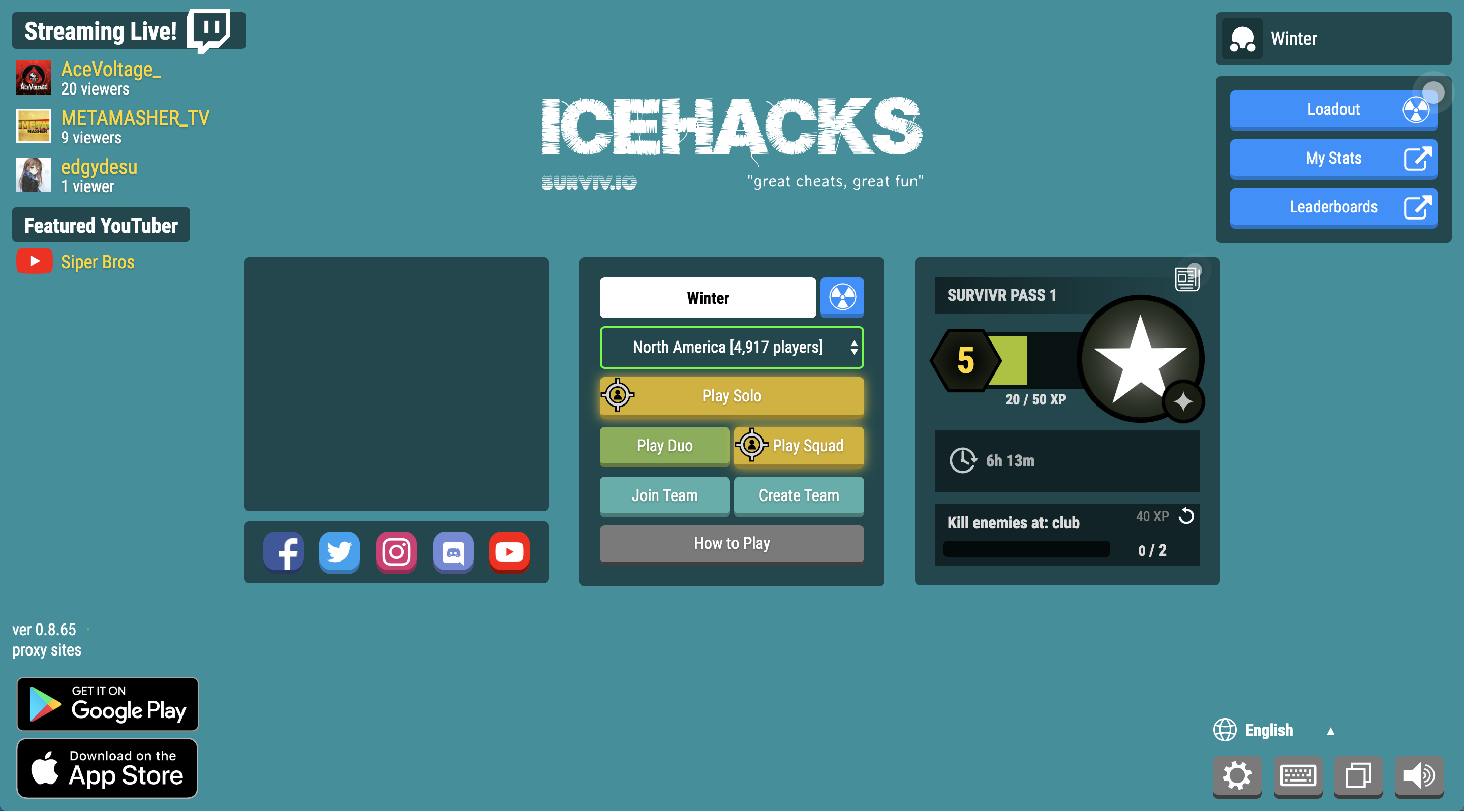 Hacks not working · Issue #91 · IceHacks/SurvivCheatInjector · GitHub