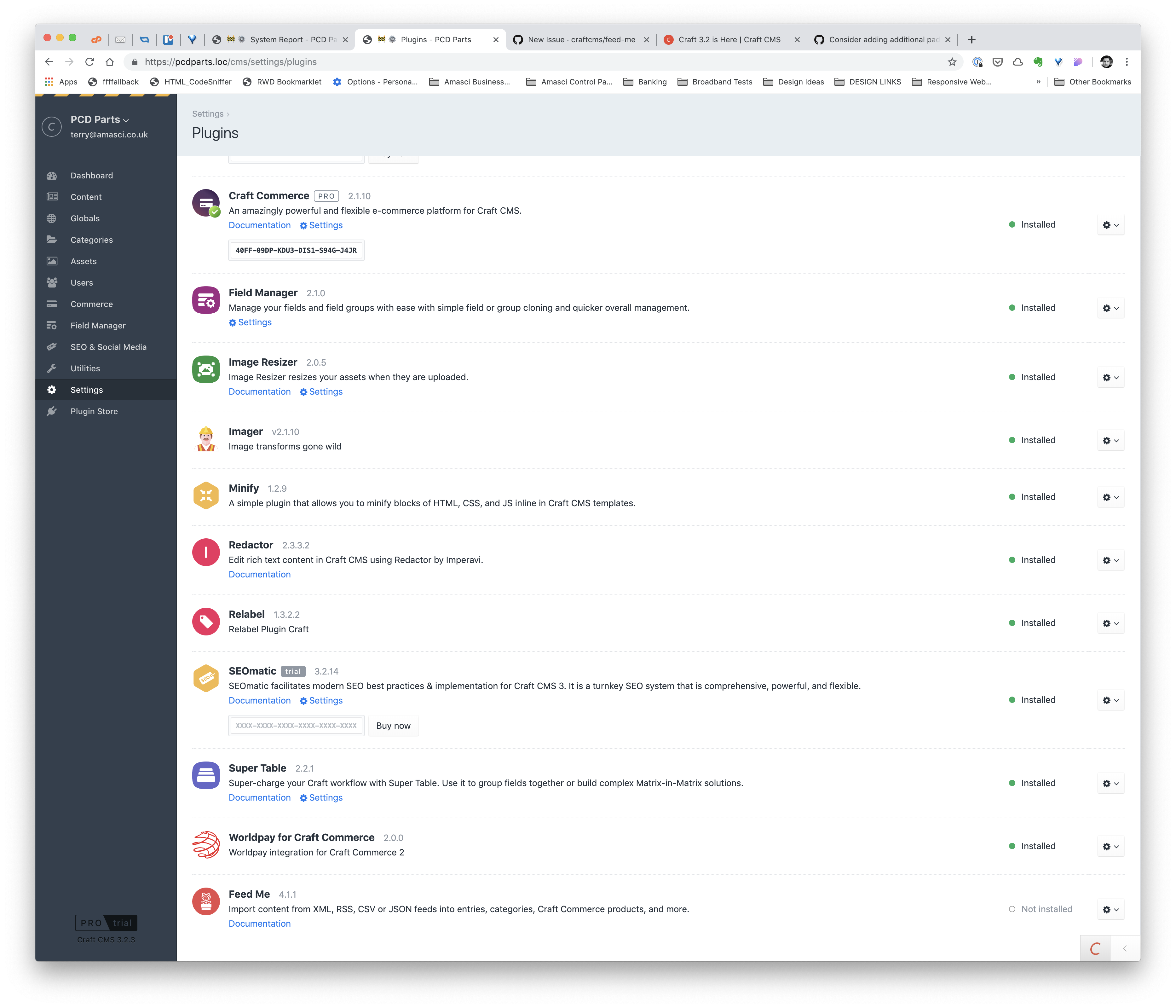 failed to install feed-me: No plugin exists with the handle "feed-me" · Issue #578 · craftcms ...