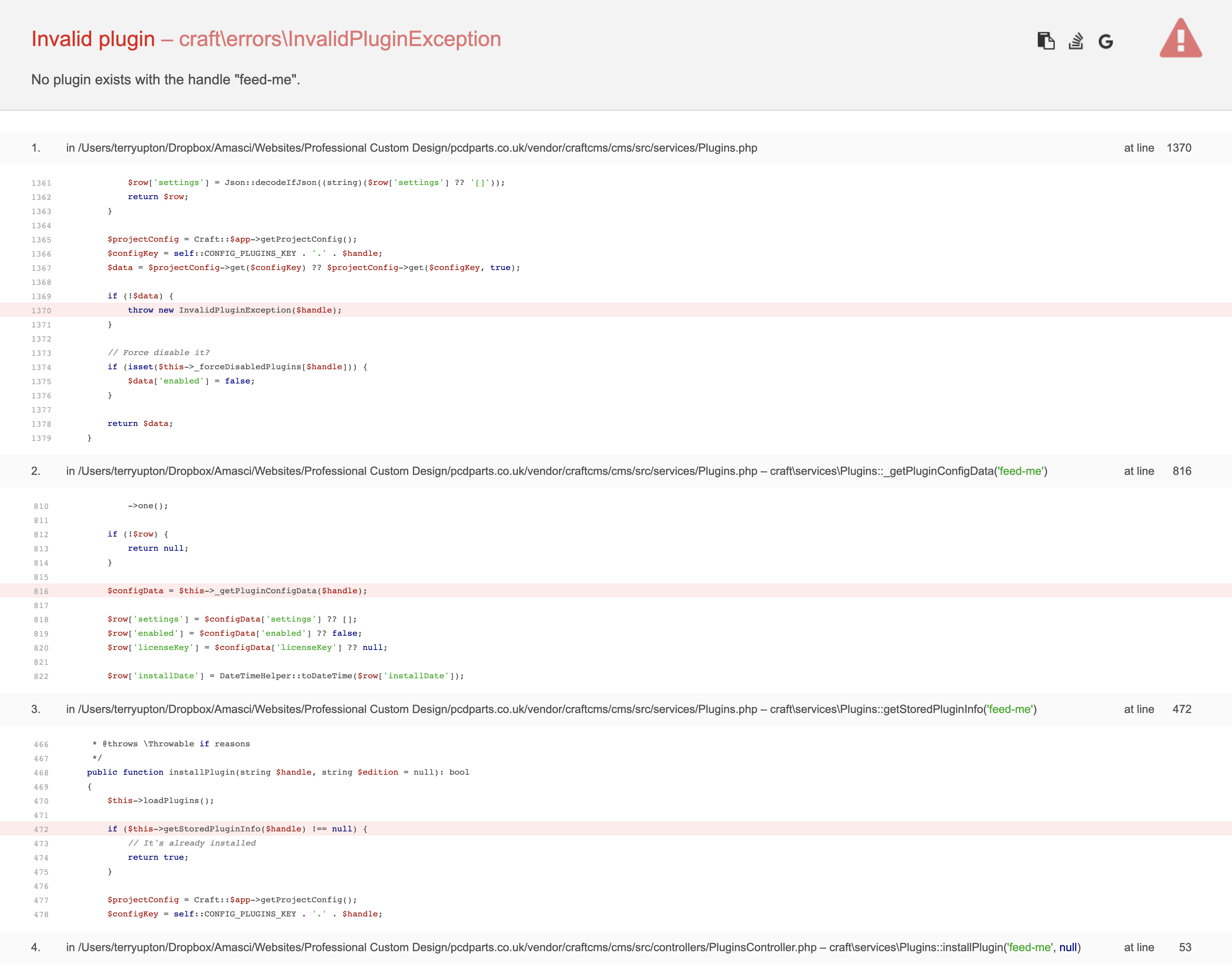 Failed To Install Feed Me No Plugin Exists With The Handle Feed Me · Issue 578 · Craftcms