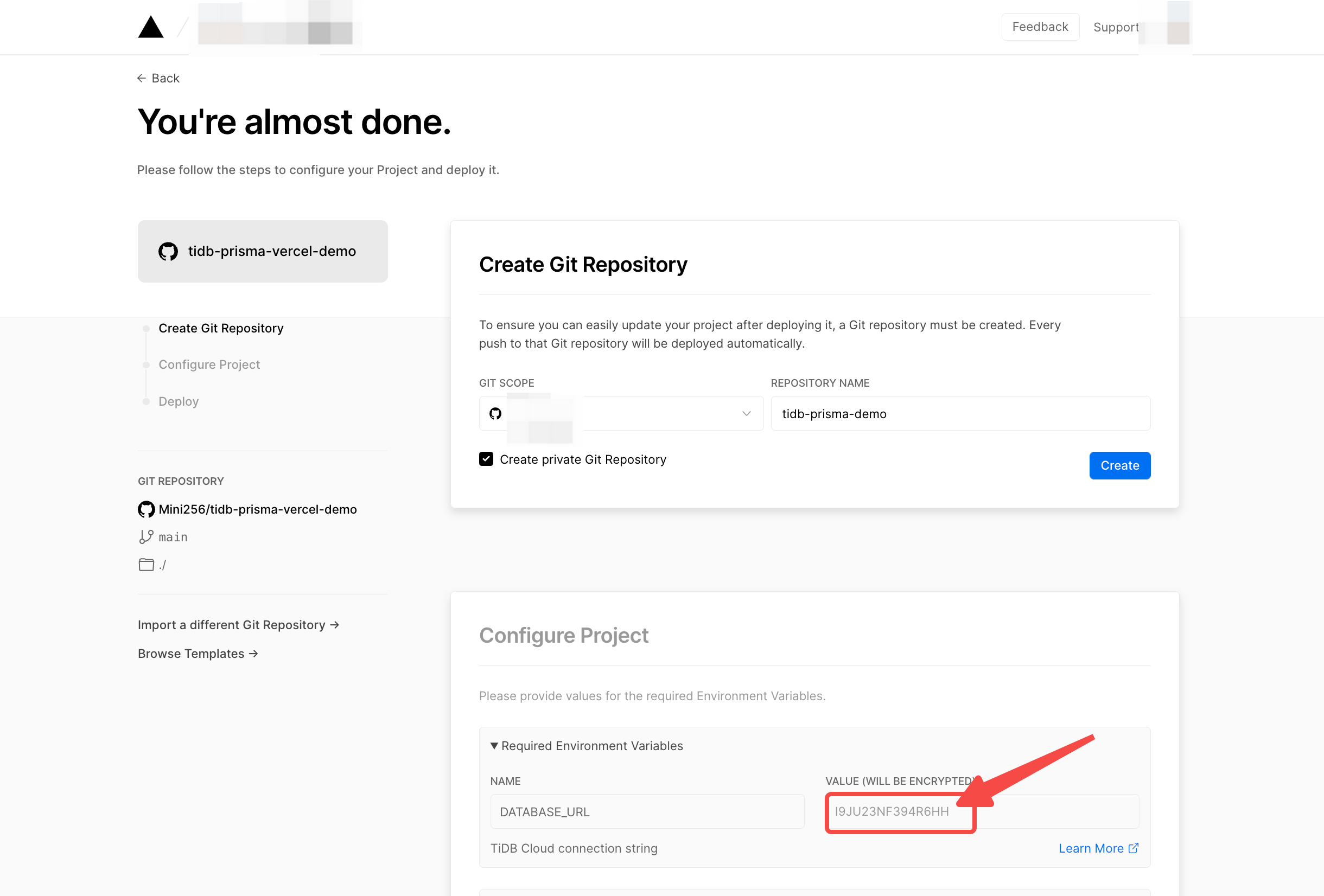 GitHub - Mini256/tidb-prisma-vercel-demo
