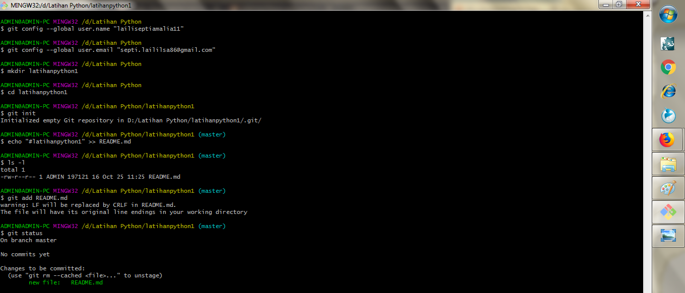 GitHub - lailiseptiamalia11/Latihan-Python