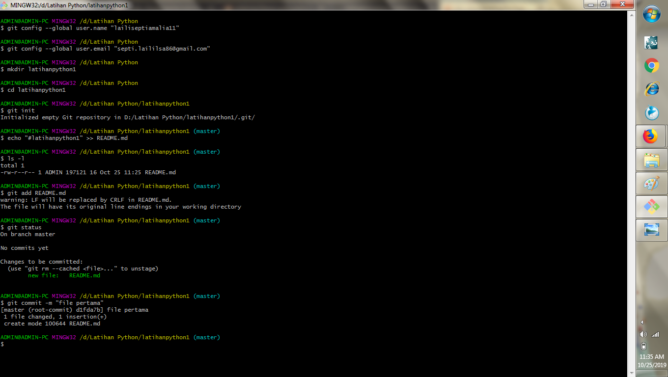 GitHub - lailiseptiamalia11/Latihan-Python