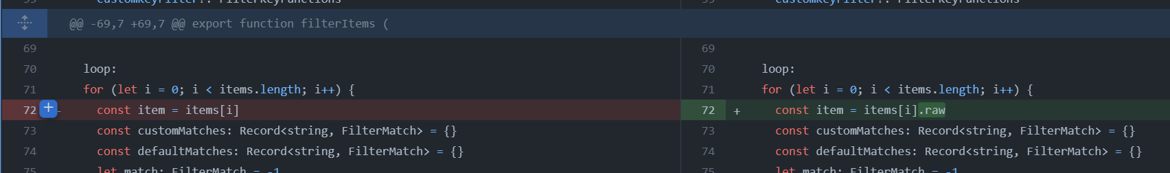 fix(VAutocomplete, VCombobox): Use ItemTitle as first priority filter key by yuwu9145 · Pull ...
