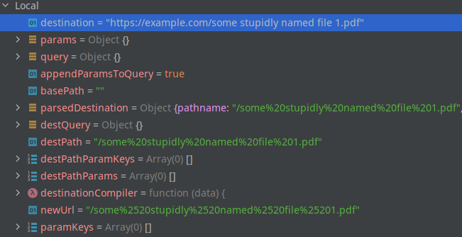 Rewites: Destination path gets encoded twice · Issue #17308 · vercel ...