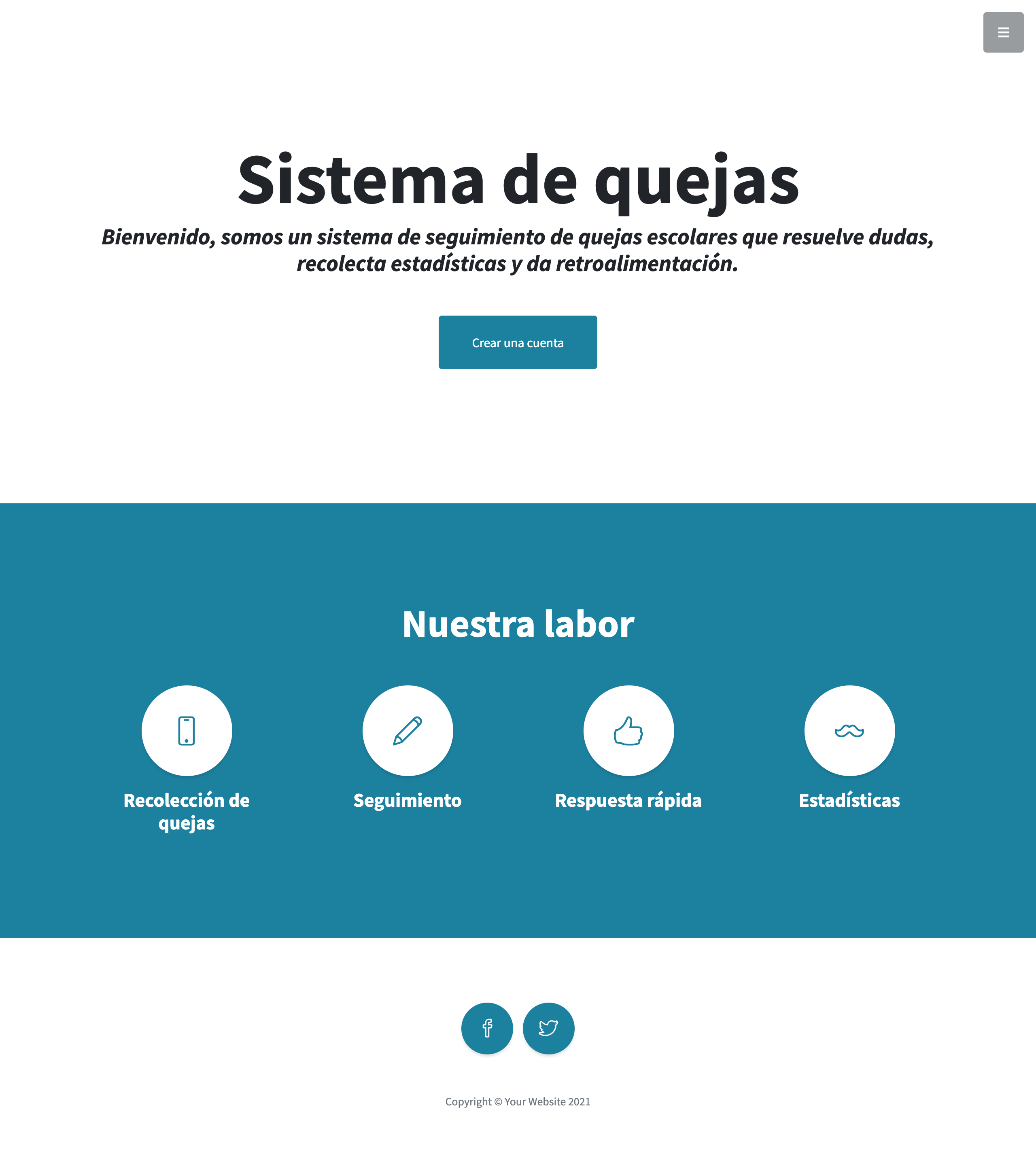 GitHub - perezgarridogilb/Sistema-web-de-quejas-en-una-escuela-facultad: Se deberá registrar la ...