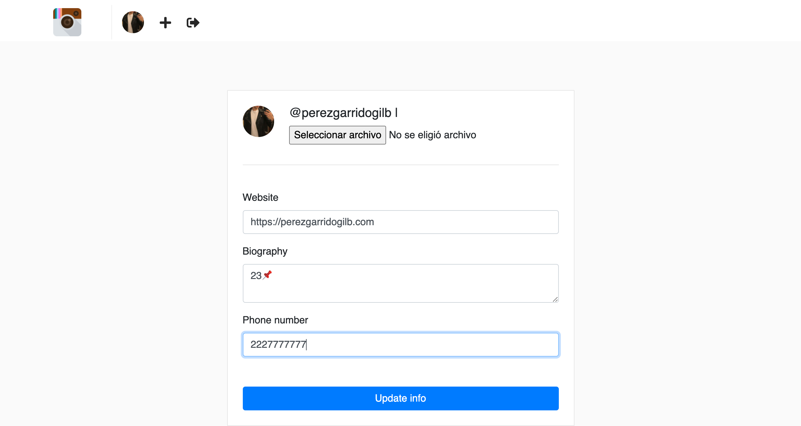 GitHub - perezgarridogilb/Fotogram: Este fue el proyecto que realicé en el Curso de Django que ...