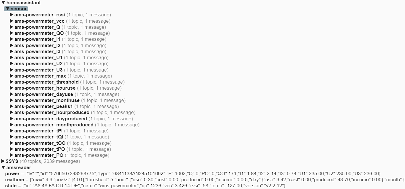 Homeassistant integration · Issue #505 · UtilitechAS/amsreader-firmware · GitHub