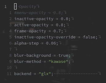 Invalid blur method kawase · Issue #579 · chjj/compton · GitHub