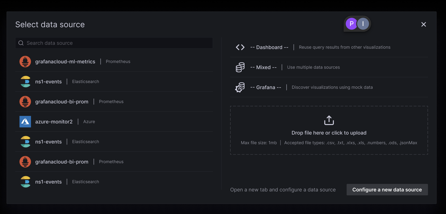 Update Grafana Built In Ds To Describe What Each Of Them Does · Issue 67700 · Grafanagrafana