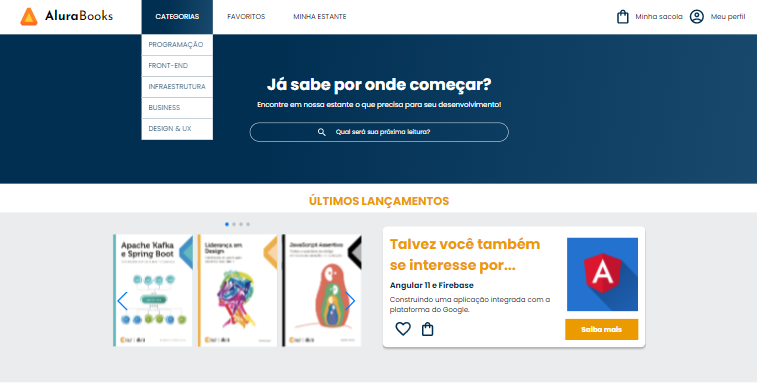 GitHub - gabrieltsc/alura-books: Projeto feito durante o curso de responsividade da Alura.