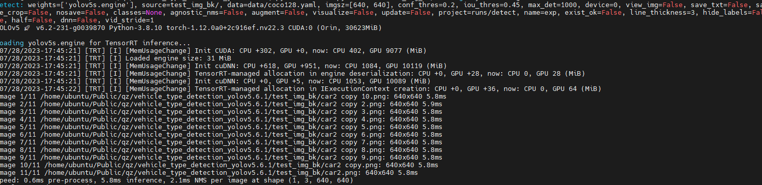 yolov5s fp16 reasoning is slower than fp32 · Issue #11916 · ultralytics/yolov5 · GitHub