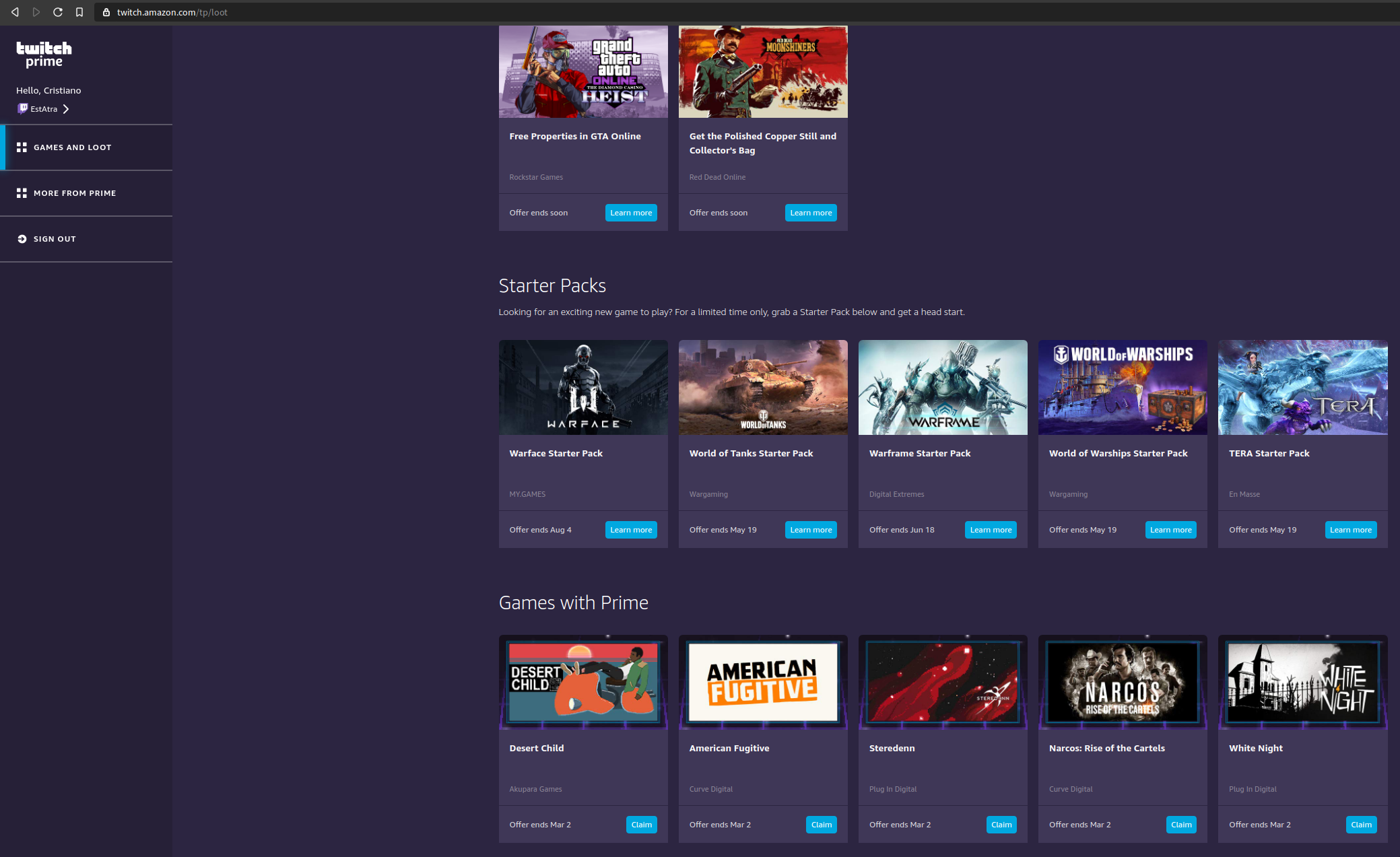 [Feature Request] Support Twitch Prime Games as a source · Issue #343 ...