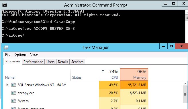 Azcopy Leaks Memory And Crashes When Copying A Large Number Of Files · Issue 498 · Azure Azure