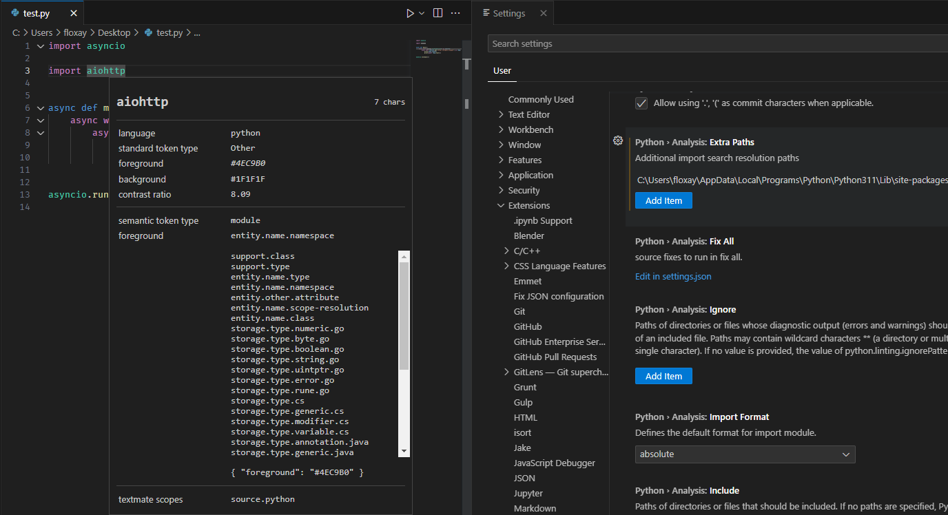 pylance randomly stopped recognizing used imports · Issue #4142 · microsoft/pylance-release · GitHub