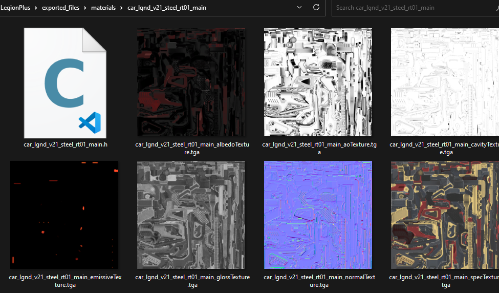 Can't export some Material · Issue #119 · r-ex/LegionPlus · GitHub