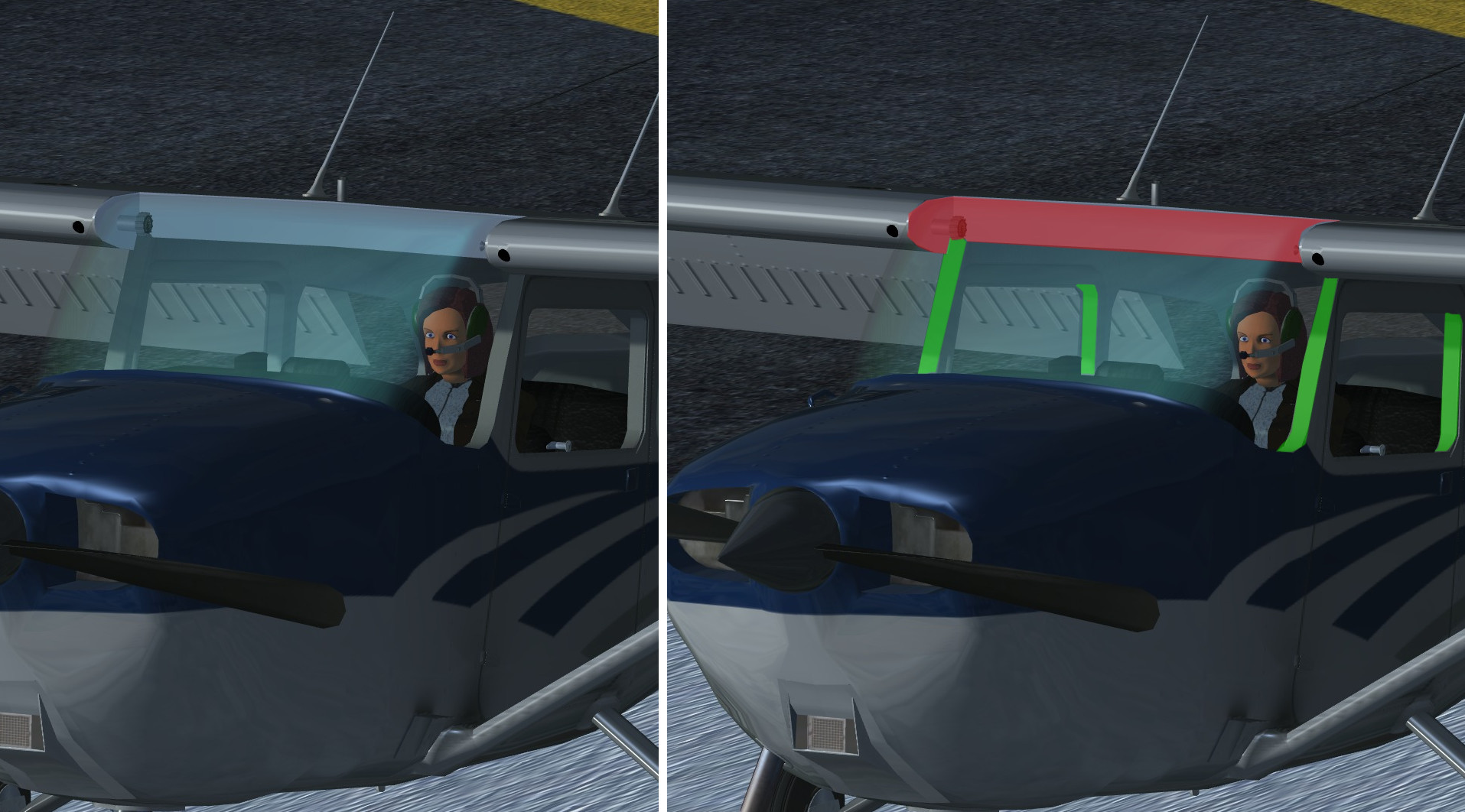 Wing shading should match cockpit at their intersection · Issue #1013 ...