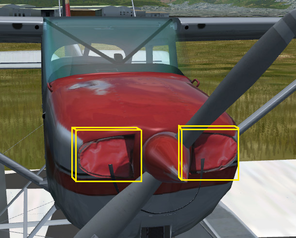 Add cowl plugs and/or engine covers · Issue #881 · c172p-team/c172p ...