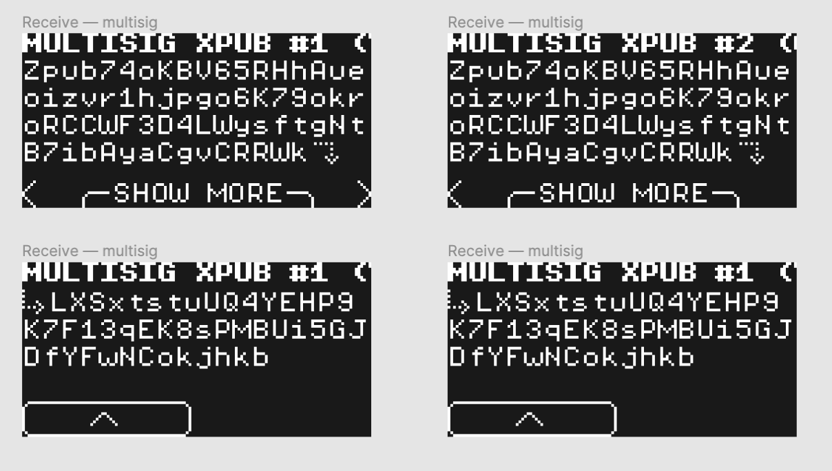 T2B1 design - multisig receive · Issue #2785 · trezor/trezor-firmware · GitHub
