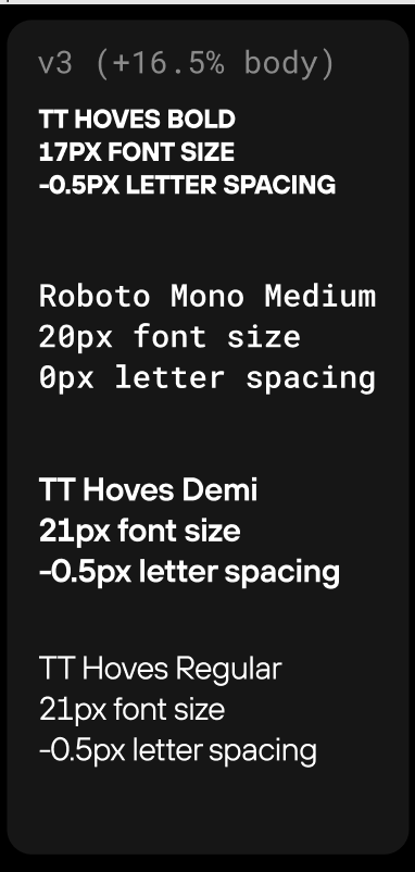 Change font size in UI2 · Issue #2826 · trezor/trezor-firmware · GitHub