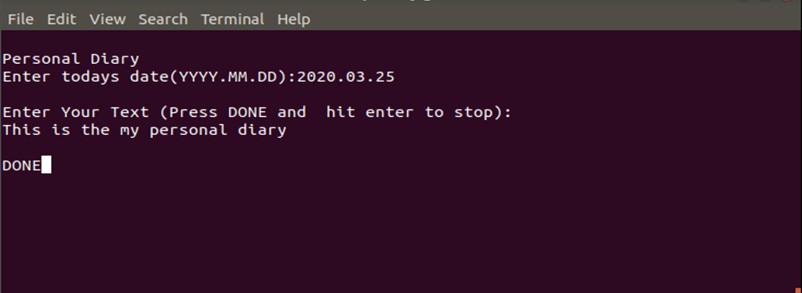 GitHub - bda-ankit/Personal_Diary_Management_System: C++ Basic Project on Personal Diary ...