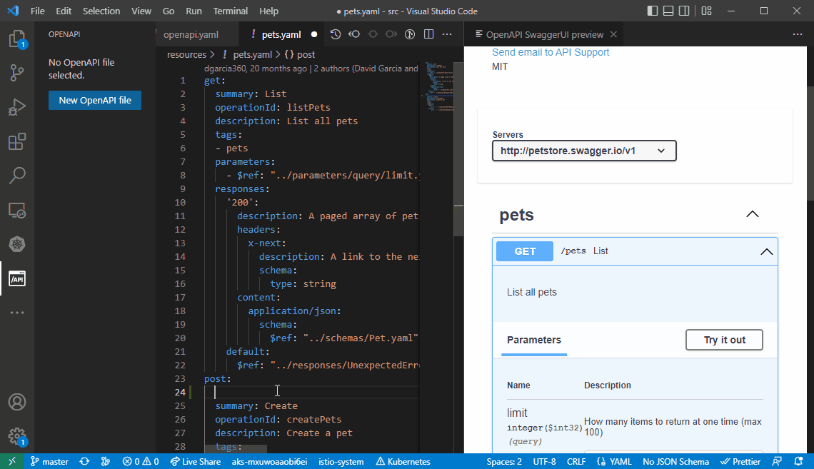 Broken Ref Support · Issue 190 · 42crunch Vscode Openapi · Github