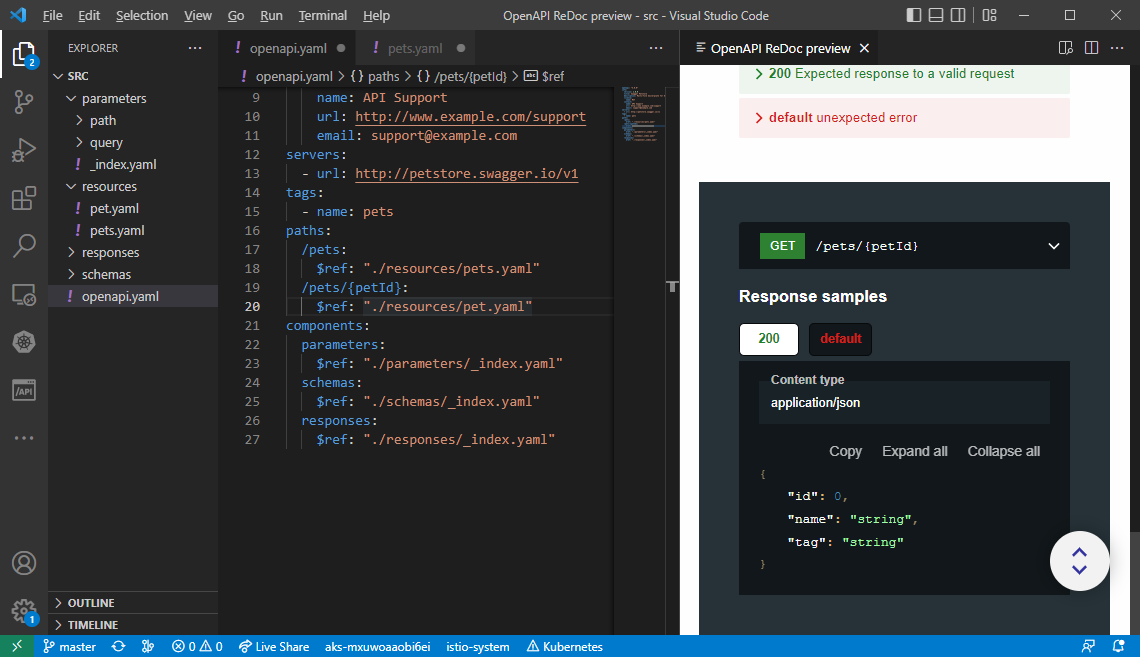 Broken Ref Support · Issue 190 · 42crunch Vscode Openapi · Github