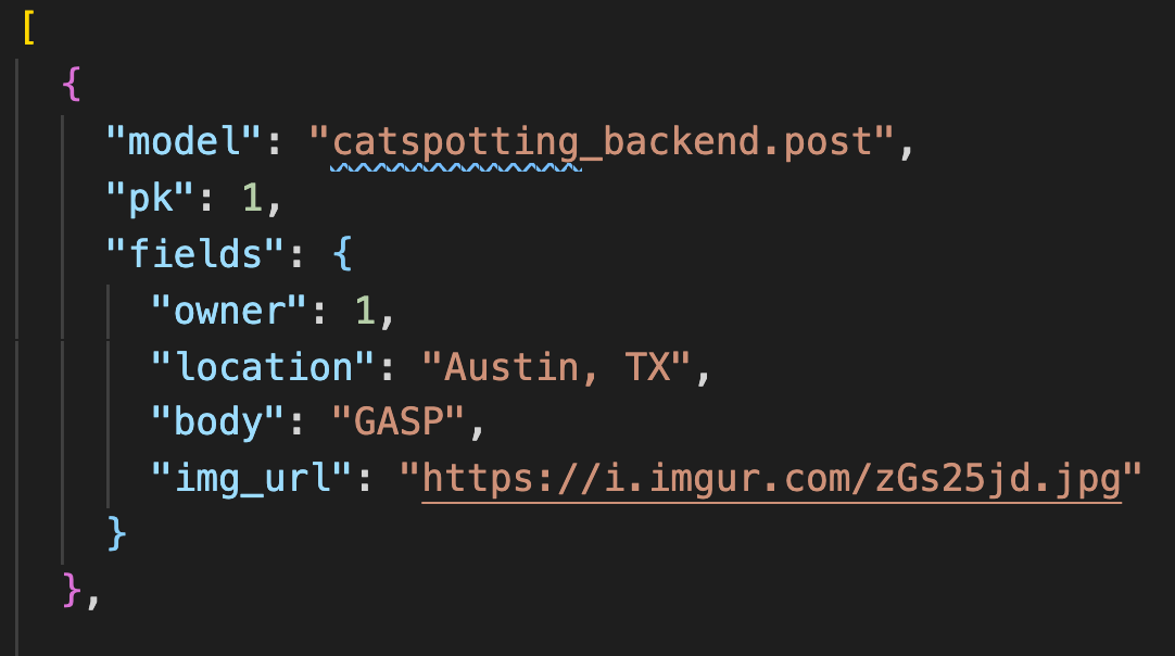 GitHub - jnlsings/catspotting-backend: Welcome to the Catspotting API, the back end for Jaimie ...