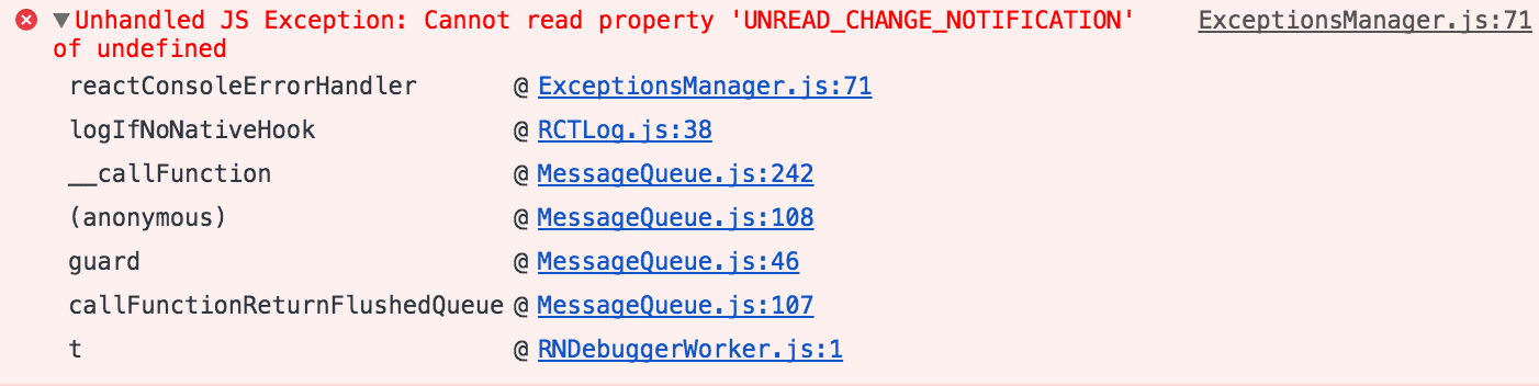 Share extension on release mode: UNREAD_CHANGE_NOTIFICATION · Issue #62 · tinycreative/react ...