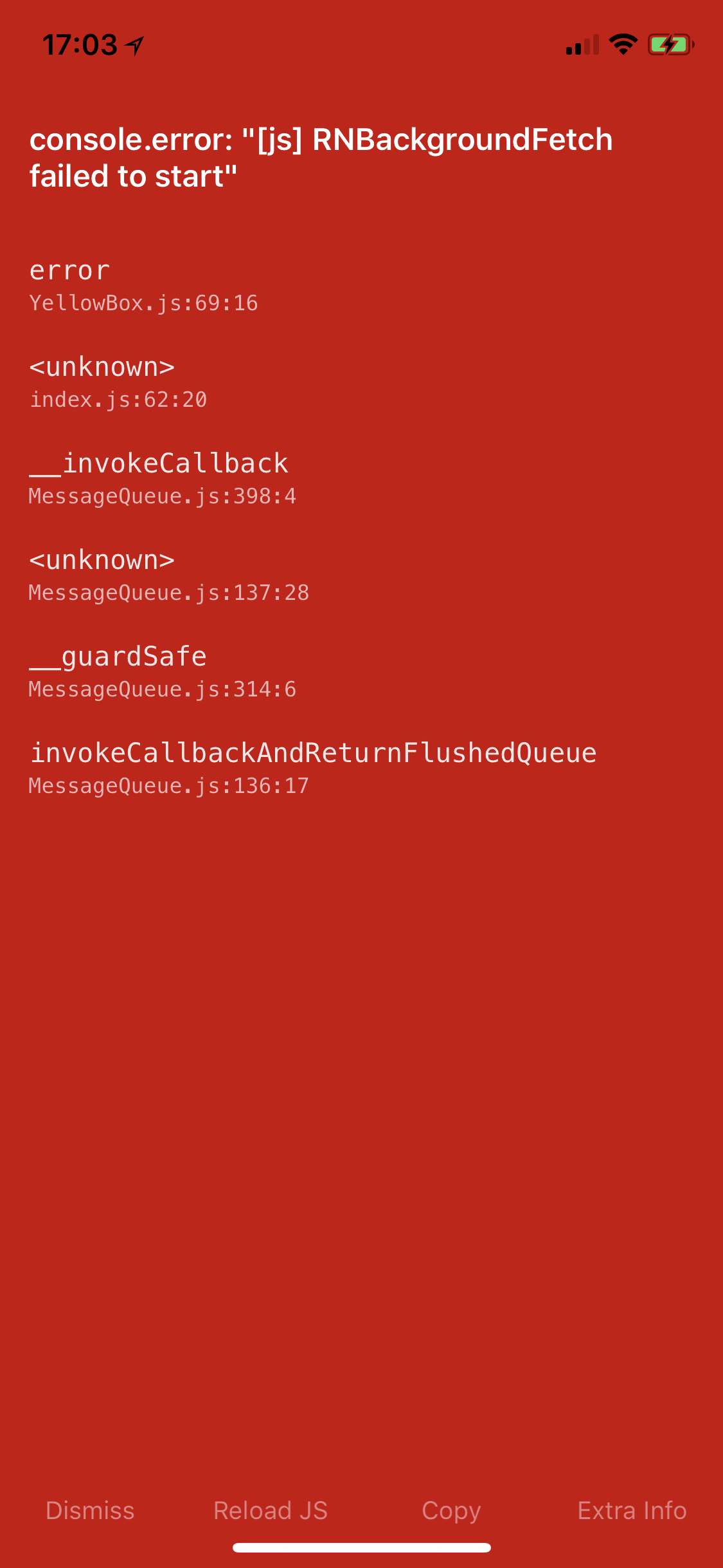 Rnbackgroundfetch Fails To Start · Issue 92 · Transistorsoft React Native Background Fetch · Github
