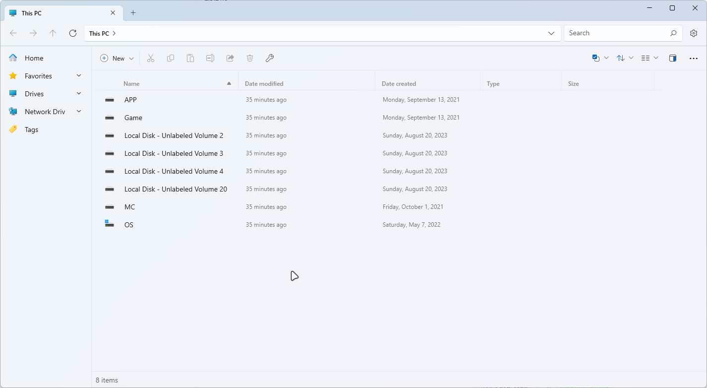 [BUG] Why it does not show drive letter · Issue #13399 · files-community/Files · GitHub
