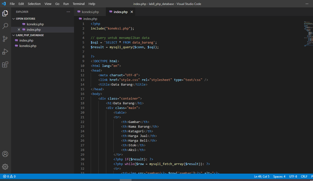 GitHub - viraniindahsari/lab8_php_database