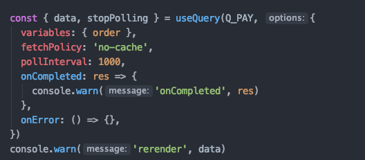 onCompleted just called 1 or 2 times when use pollInterval · Issue #3383 · apollographql/react ...