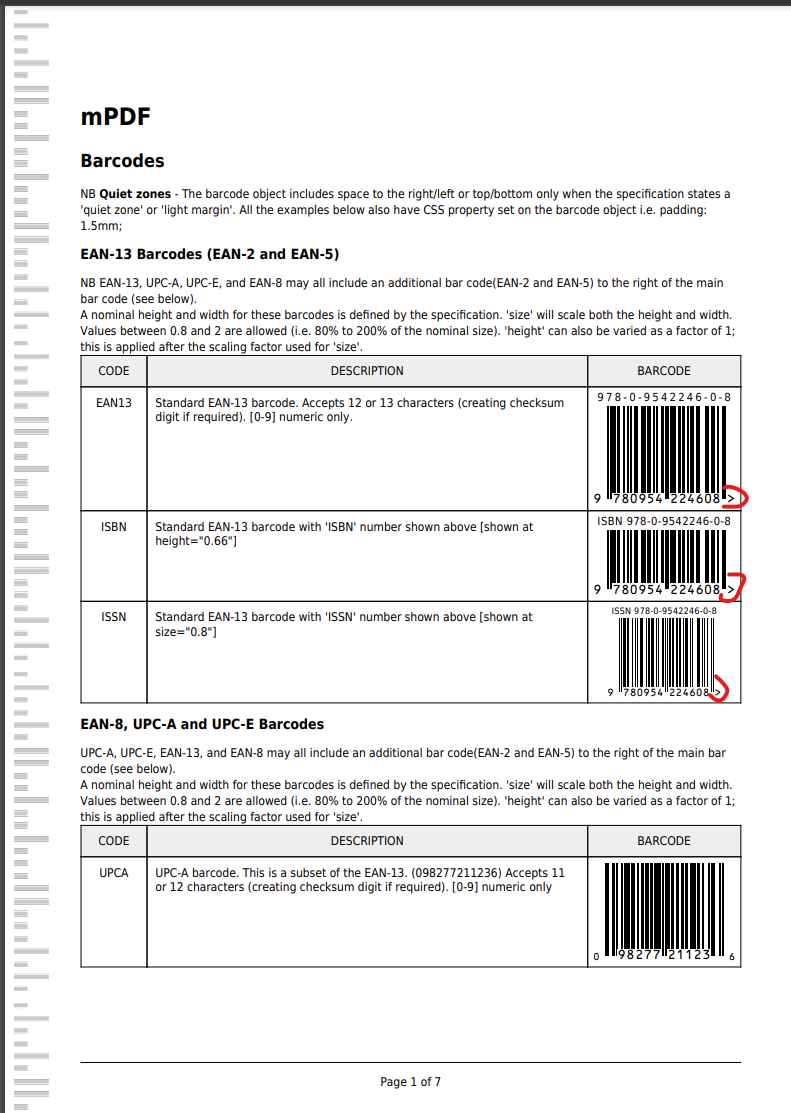Barcode EAN-13 strange character · Issue #1754 · mpdf/mpdf · GitHub Barcode EAN-13 strange character · Issue #1754 · mpdf/mpdf · GitHub