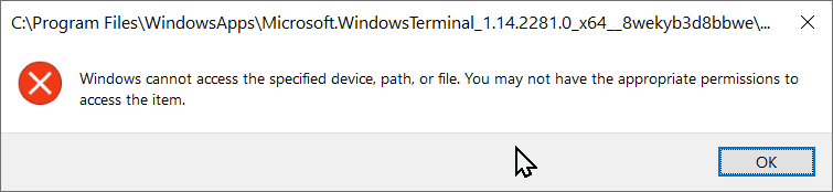 Execution Alias for Preview not working from Run Dialog box · Issue #14009 · microsoft/terminal ...