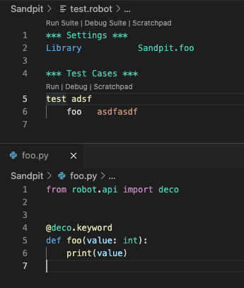 language server doesn't identify type errors · Issue #419 · robocorp/robotframework-lsp · GitHub