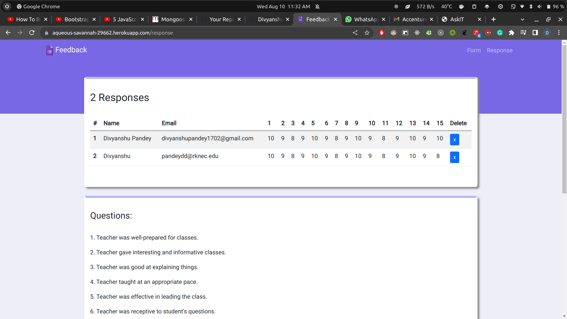 GitHub - DivyanshuPandey1702/Feedback-Form: Feedback Form using nodejs ...