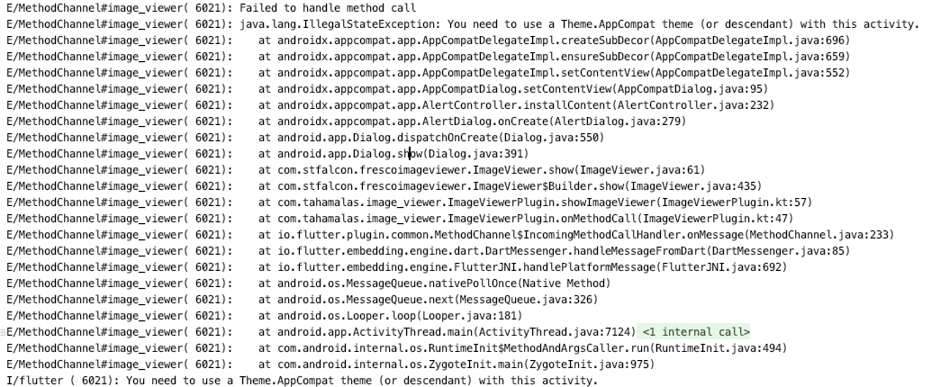 You need to use a Theme.AppCompat theme (or descendant) with this activity. · Issue #3 ...