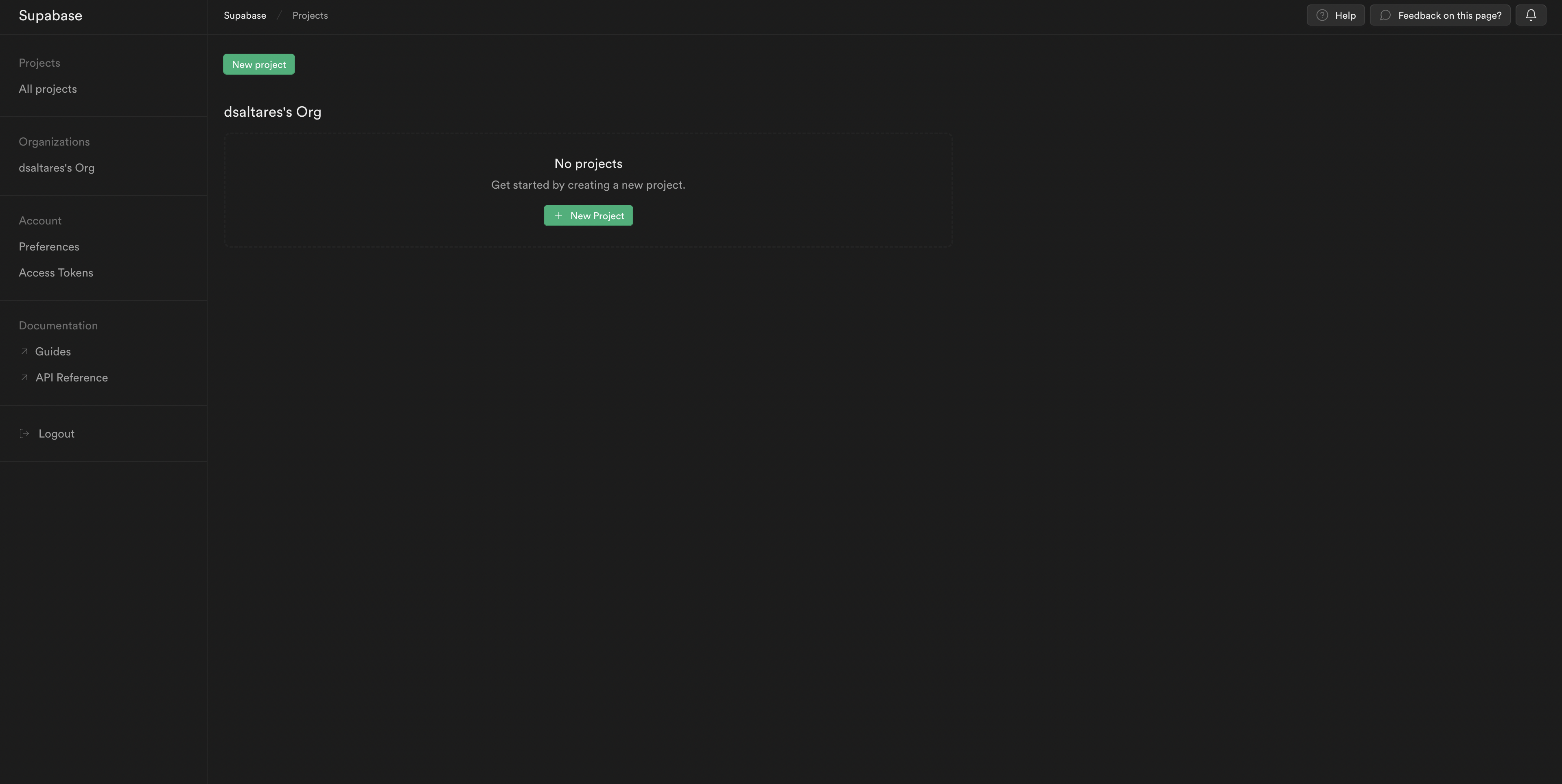 Cannot create new projects due to free tier limit but have zero ...