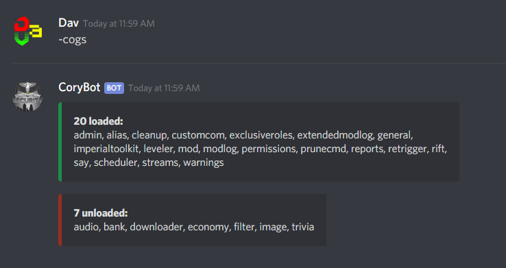 [Downloader] Downloader unloads on bot restart. · Issue #3415 · Cog-Creators/Red-DiscordBot · GitHub