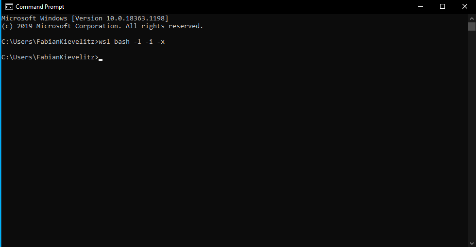 Wslbash Closing Immediatly Upon Starting On Windows 10 · Issue 6274 · Microsoftwsl · Github