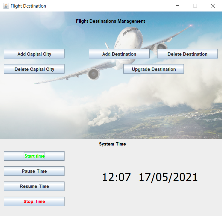 GitHub - onurporsuk/Flight-Track-Application: The aim is creating a ...