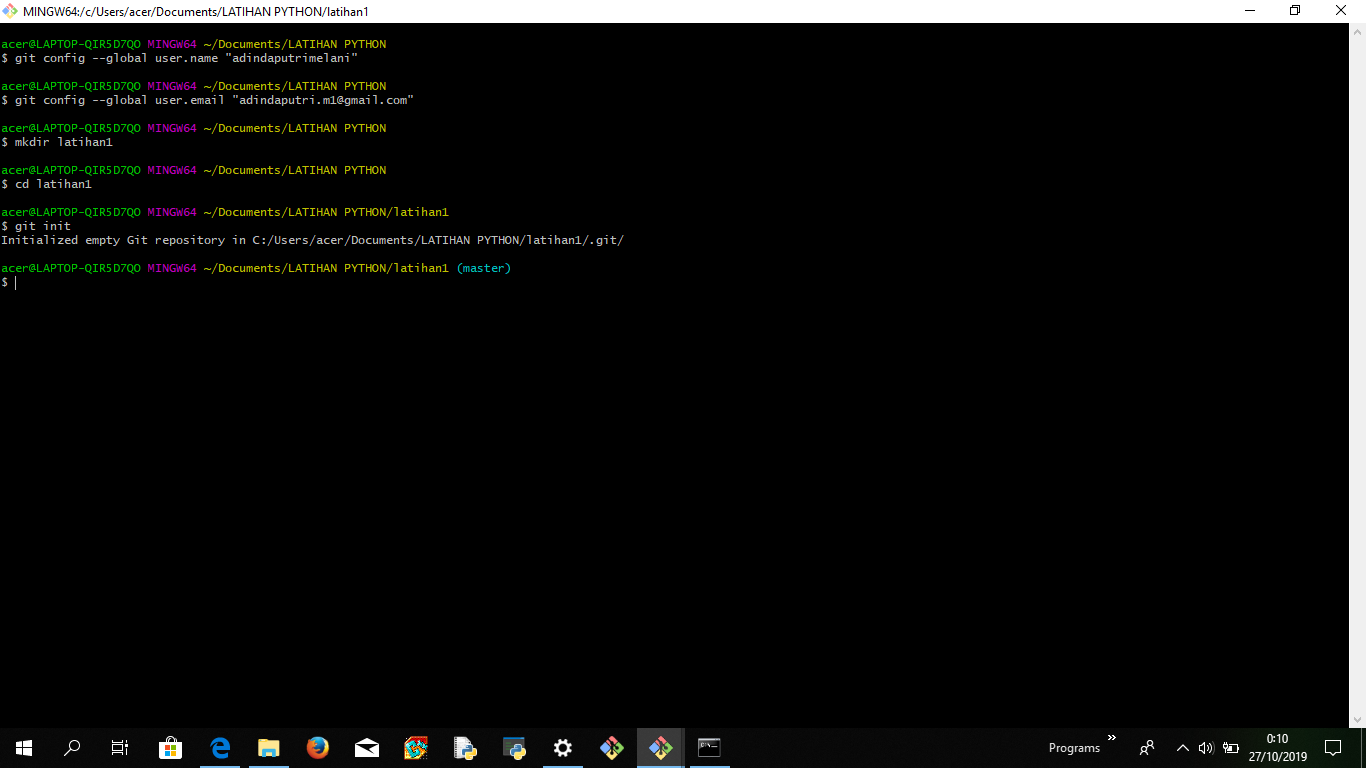 GitHub - adindaputrimelani/LATIHAN-PYTHON