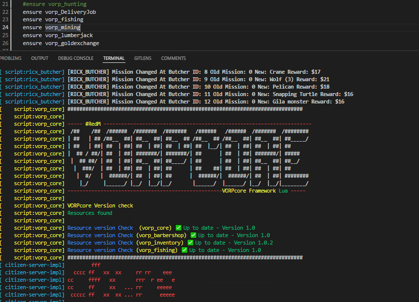 Version Check Issue · Issue #1 · VORPCORE/vorp_barbershop_lua · GitHub