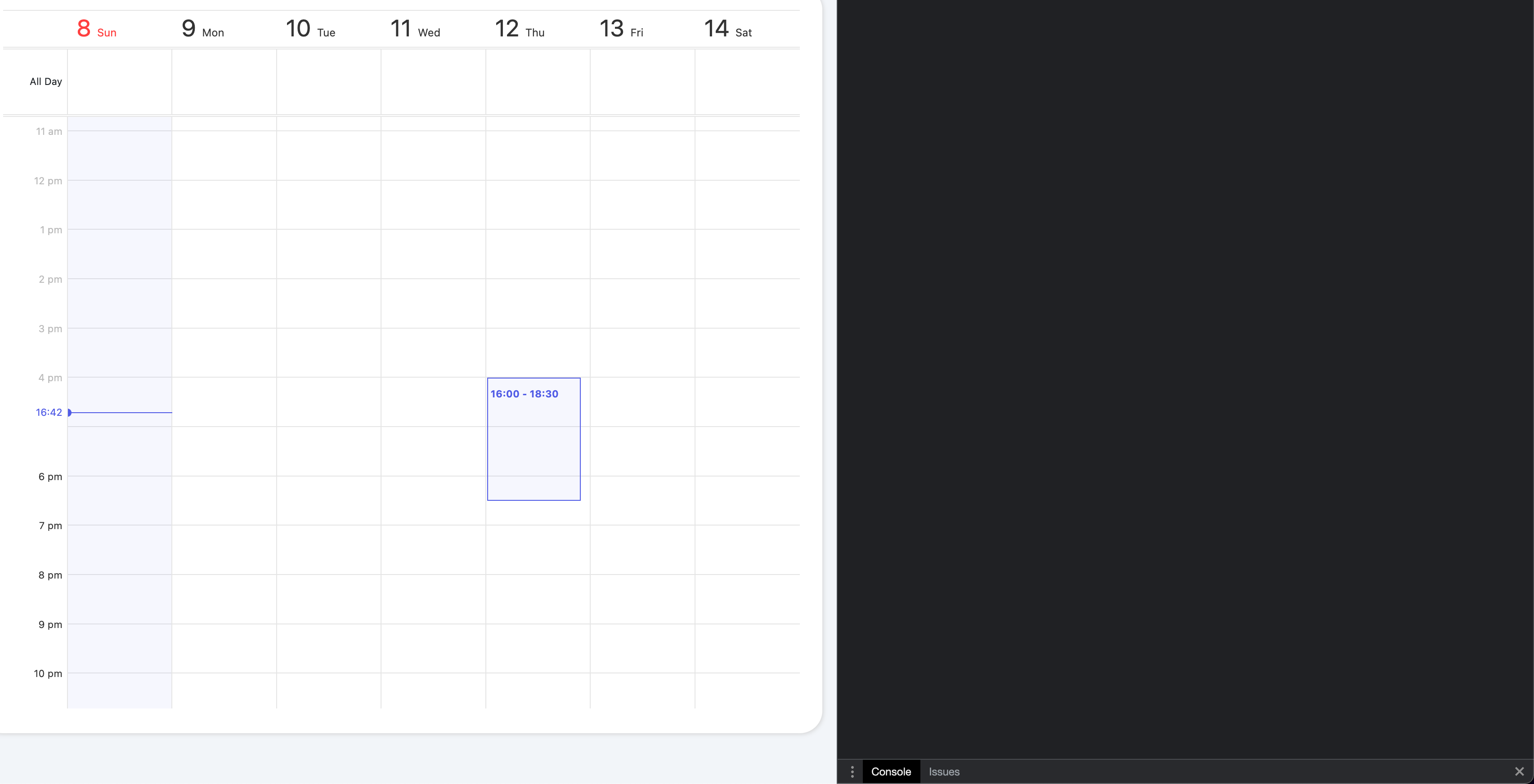 clickSchedule/beforeCreateSchedule/beforeUpdateSchedule events do not ...