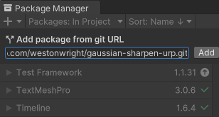 GitHub - westonwright/gaussian-sharpen-urp