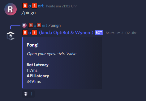 [BUG] Bot latency in ping command broken with command suggestions ...